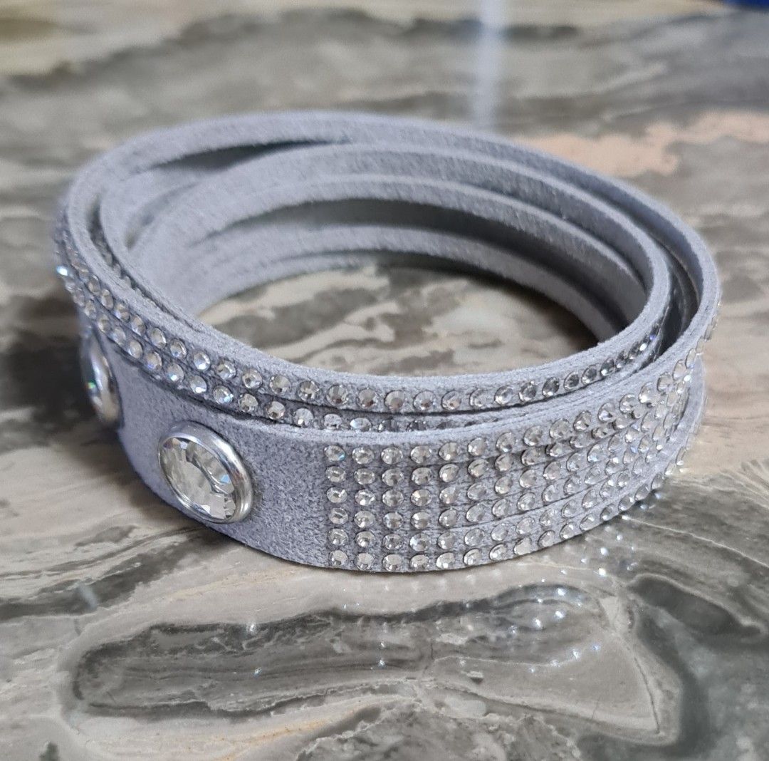 Swarovski Slake Bracelet, Women's Fashion, Jewelry & Organisers ...