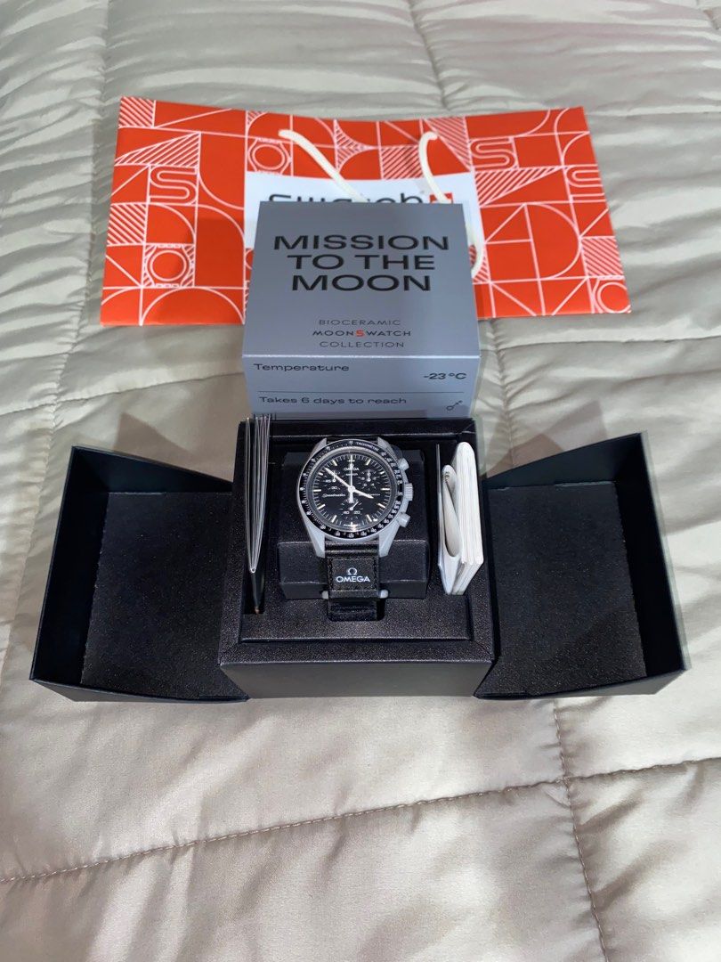 Swatch x Omega Moon Edition Moon Swatch, Men's Fashion, Watches ...