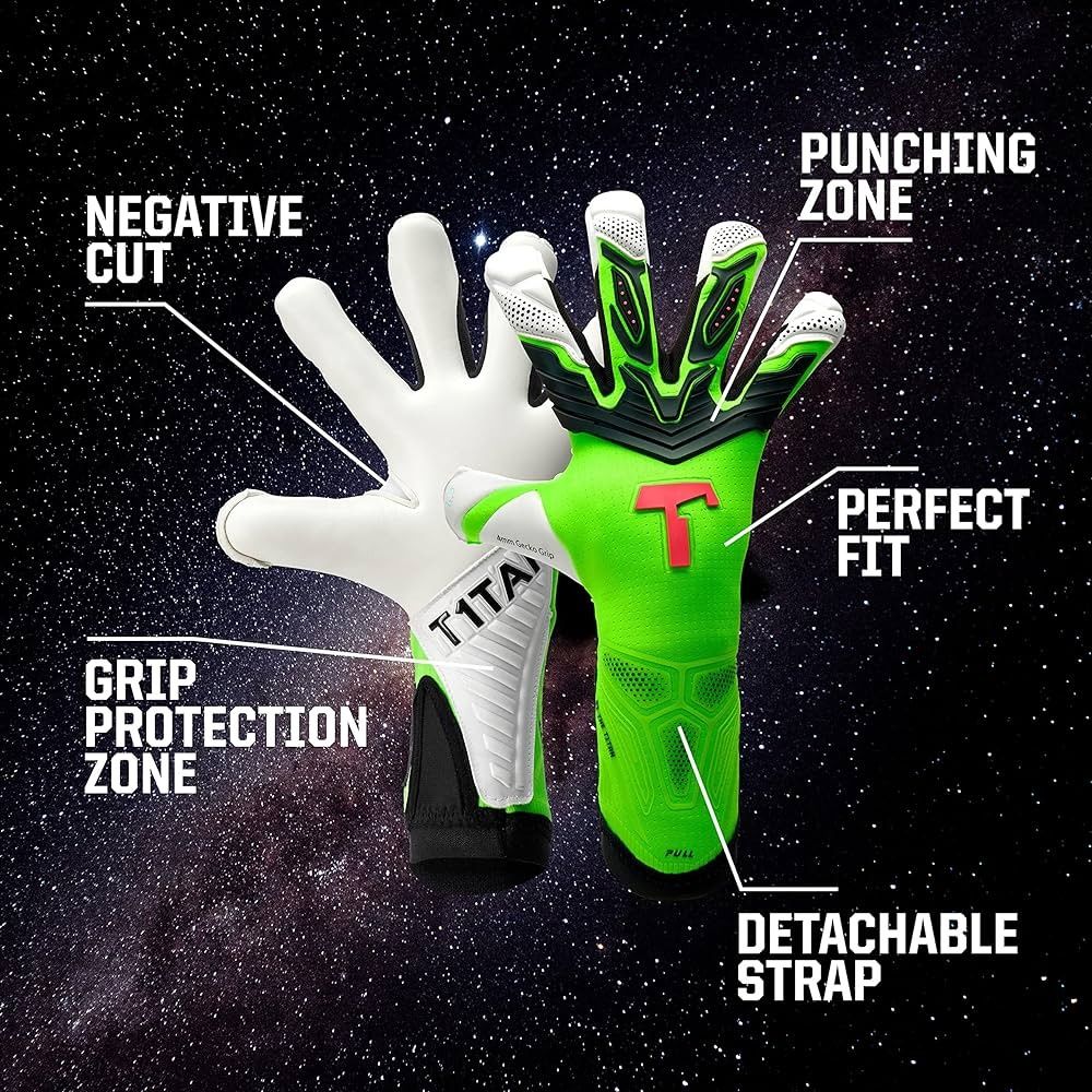 T1tan alien plasma 2.0 Goalkeeper glove, Sports Equipment, Sports ...