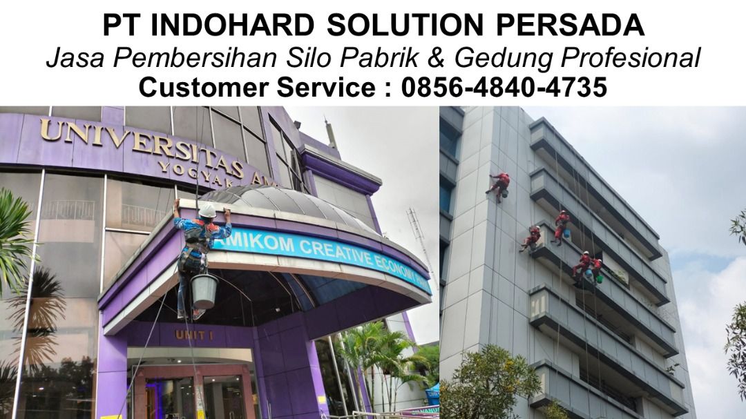 Tarif Jasa Rope Access, 0856-4840-4735 Pengecatan & Pembersihan Silo ...