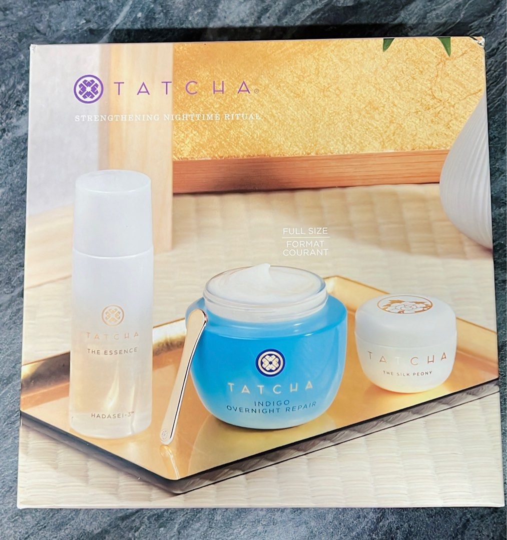 Tatcha Strengthening Nighttime Ritual Set, Beauty & Personal Care, Face ...