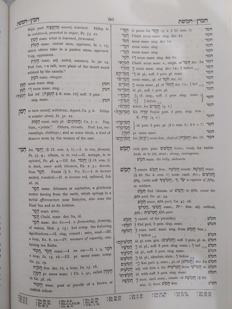 The Analytical Hebrew and Chaldee Lexicon, Hobbies & Toys, Books ...
