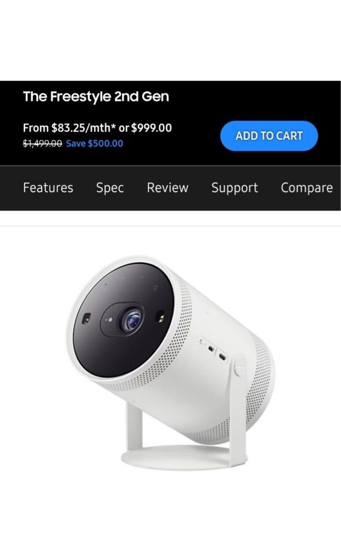 The Freestyle 2rd Gen, TV & Home Appliances, TV & Entertainment ...