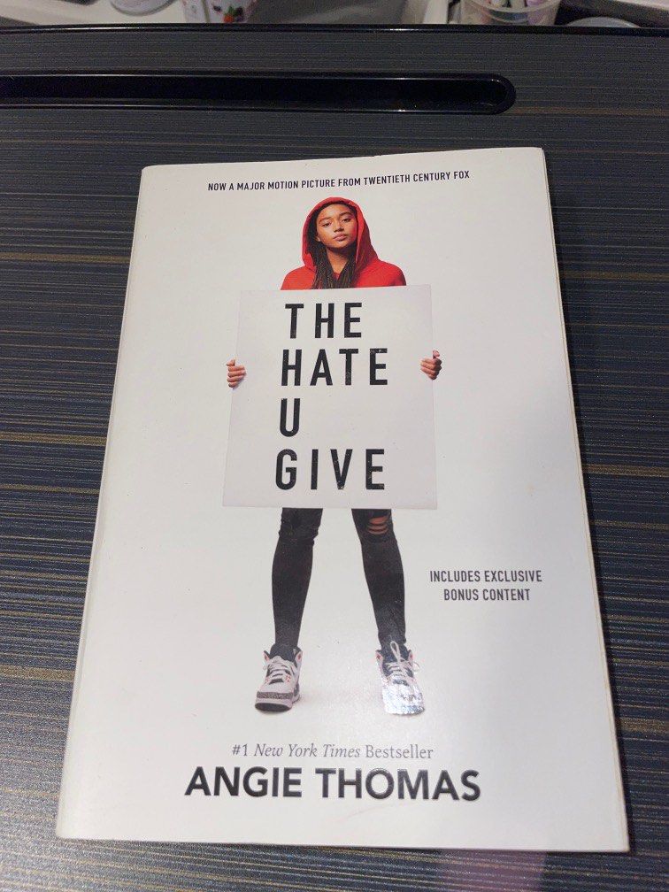 The Hate U Give by Angie Thomas, Hobbies & Toys, Books & Magazines, Fiction & Non-Fiction on ...