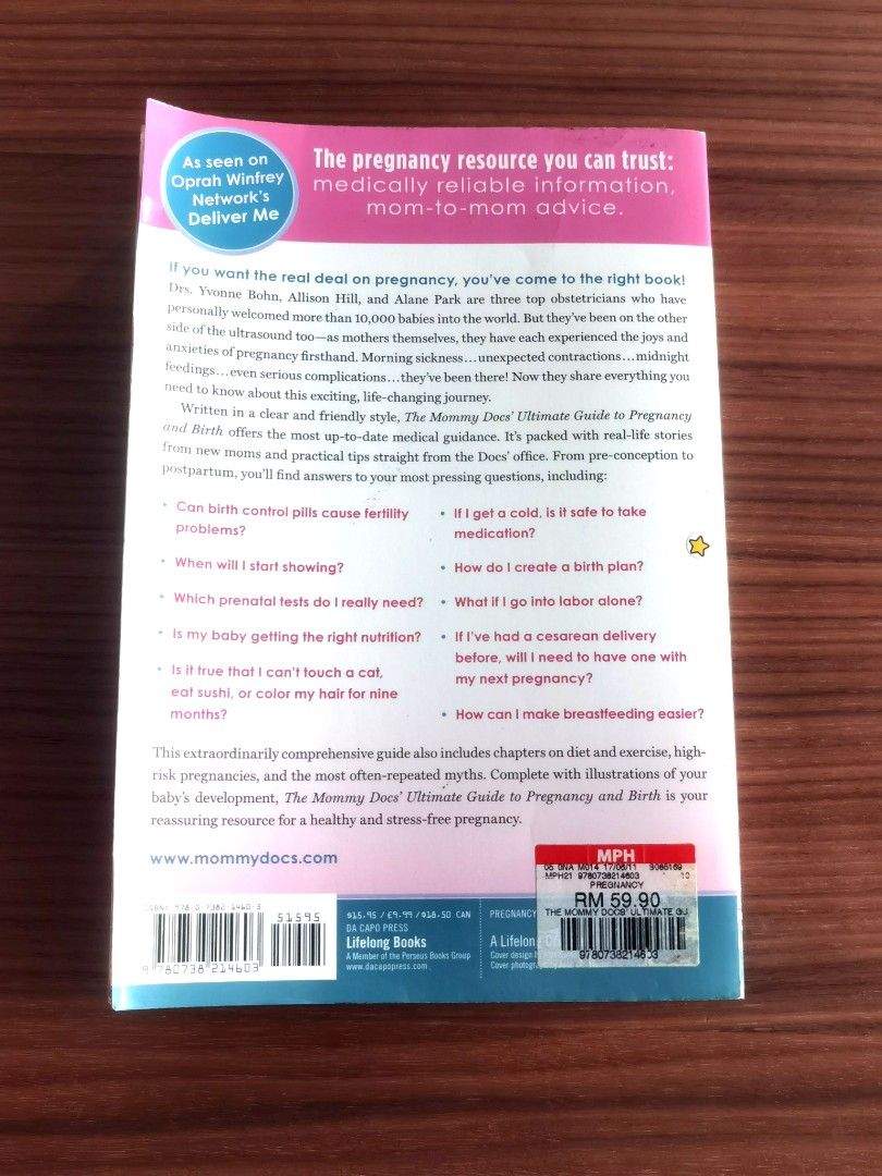 The Mommt Docs' Ultimate Guide To Pregnancy And Birth Book By Yvonne ...