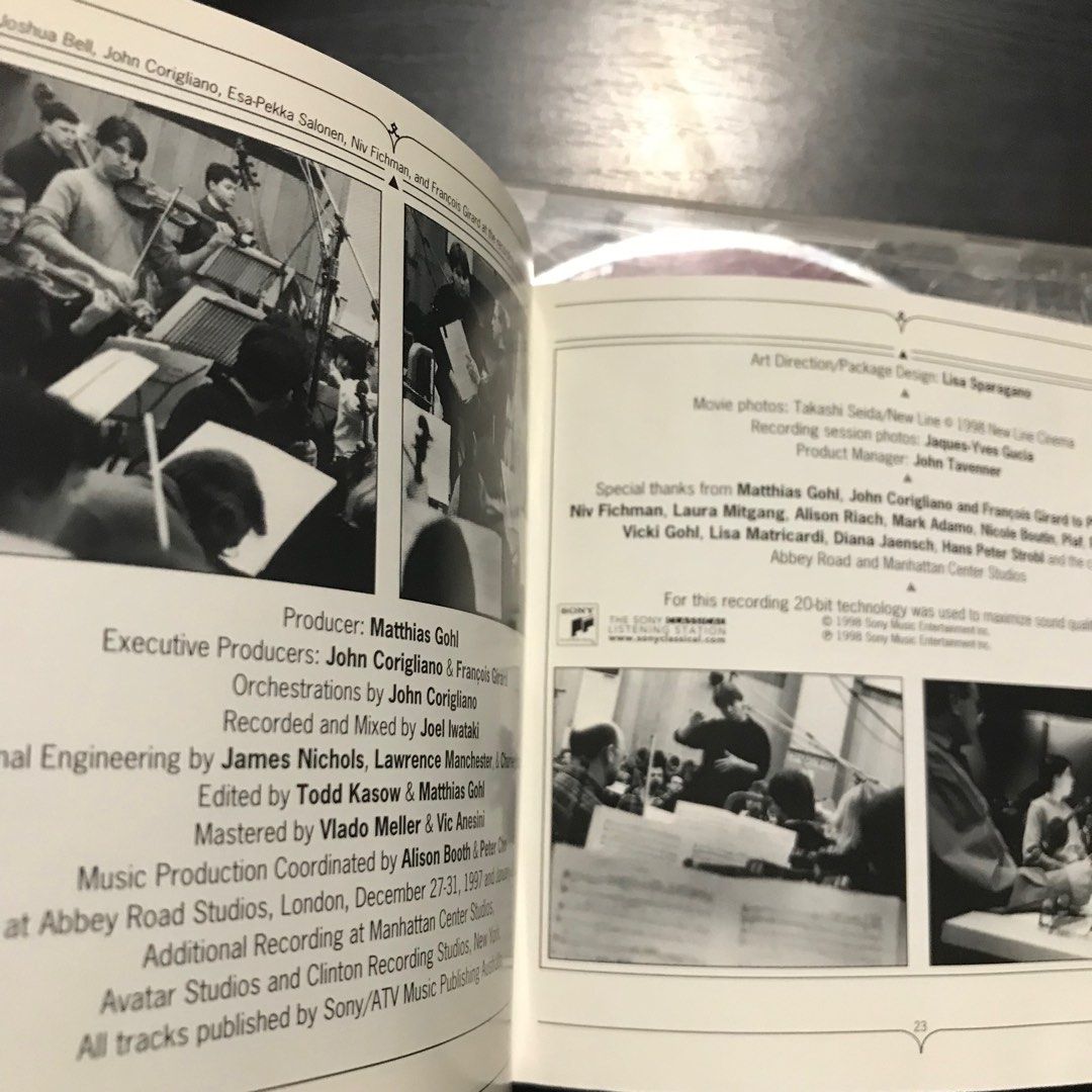 The Red Violin - OST (Box Aus), Hobbies & Toys, Music & Media, CDs ...