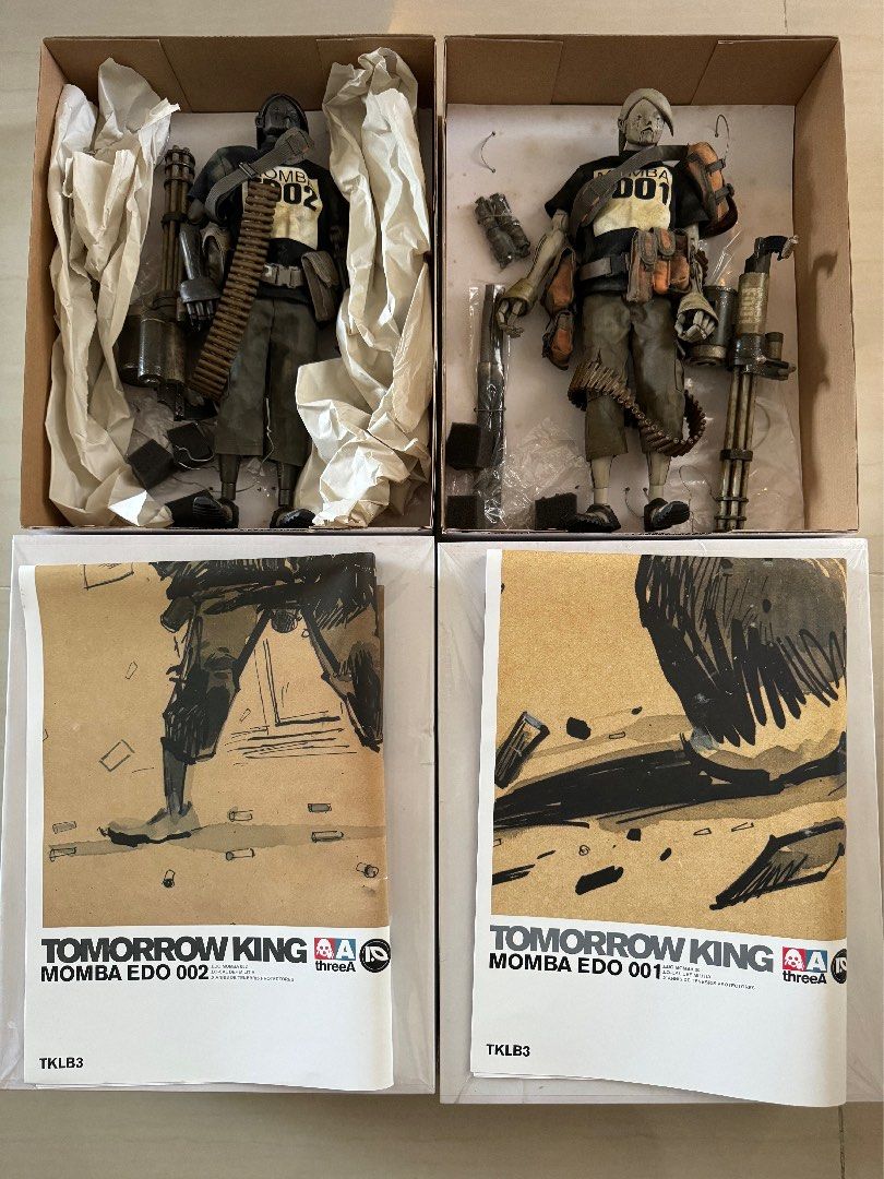 ThreeA 3A Tomorrow King TK Momba Edo 1&2, Hobbies & Toys, Toys & Games ...