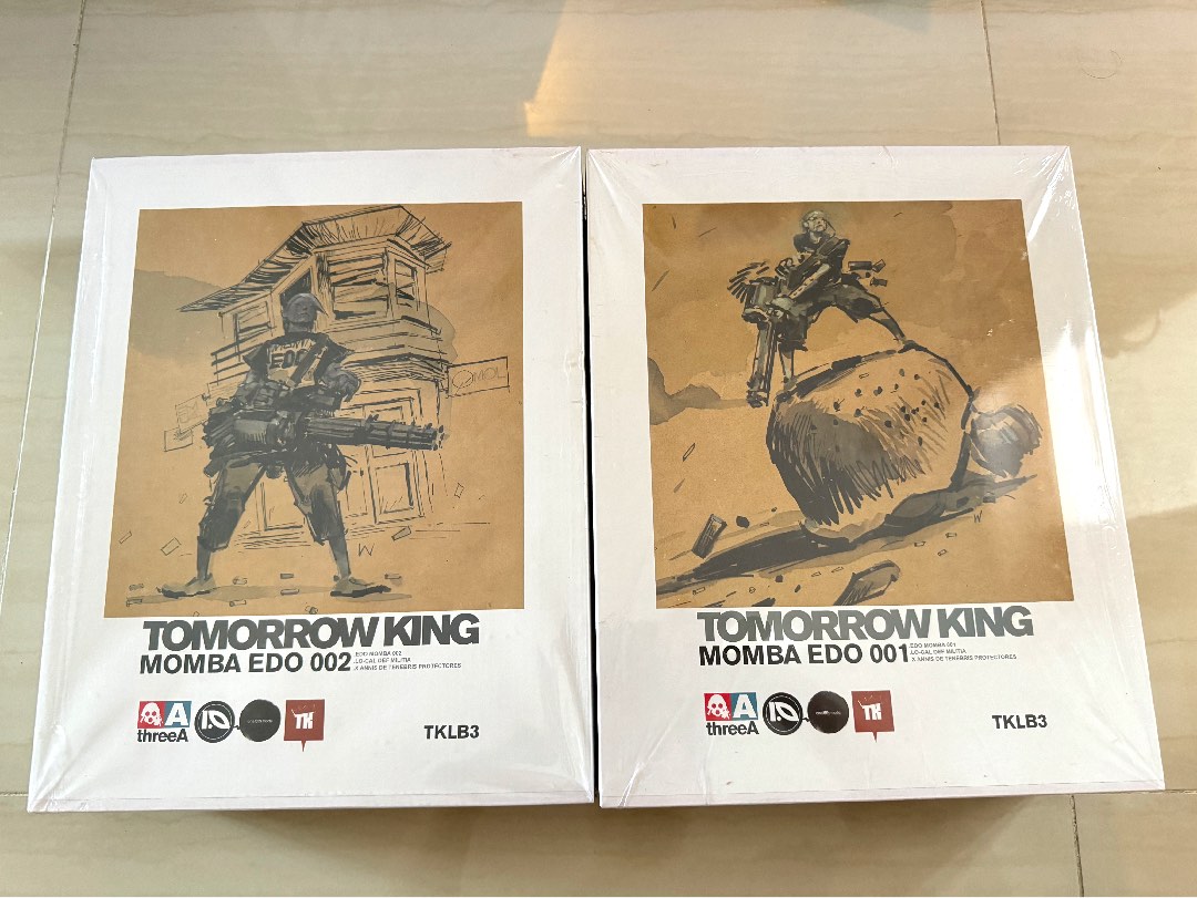 ThreeA 3A Tomorrow King TK Momba Edo 1&2, Hobbies & Toys, Toys & Games ...