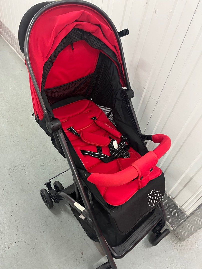 Toby Cabin-Sized Red Stroller, Babies & Kids, Going Out, Strollers on ...