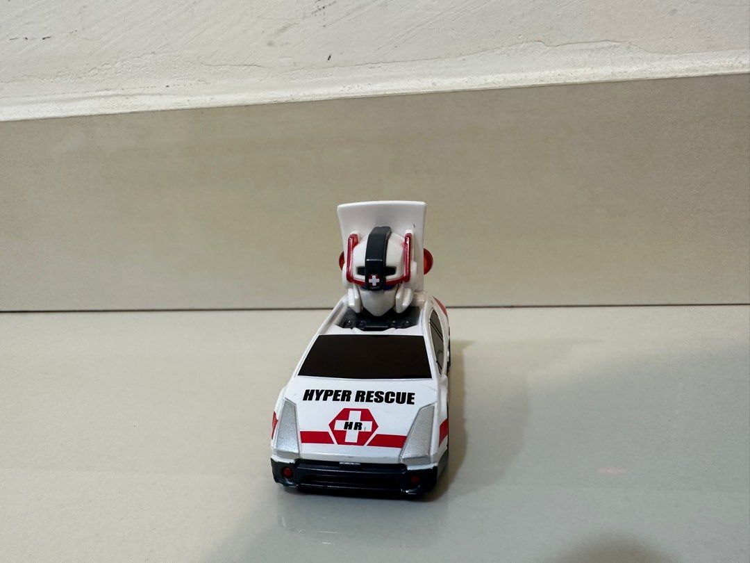 Tomica Hyper Rescue drive head 03 white hope!!!Head Only!!!, Hobbies ...