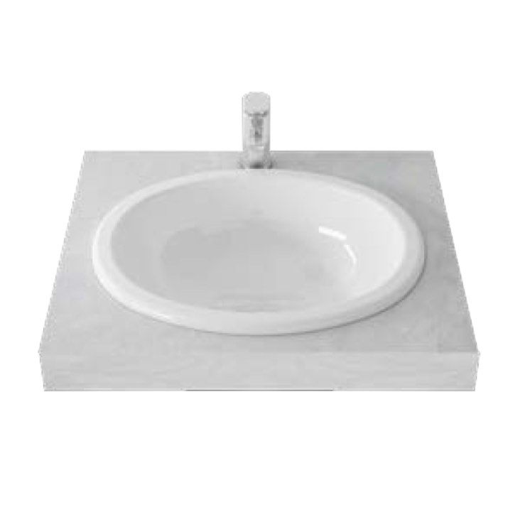 TOTO self rimming basin, Furniture & Home Living, Bathroom & Kitchen ...