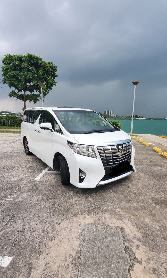 Toyota Alphard Elegance High Spec White, Cars, Car Rental on Carousell