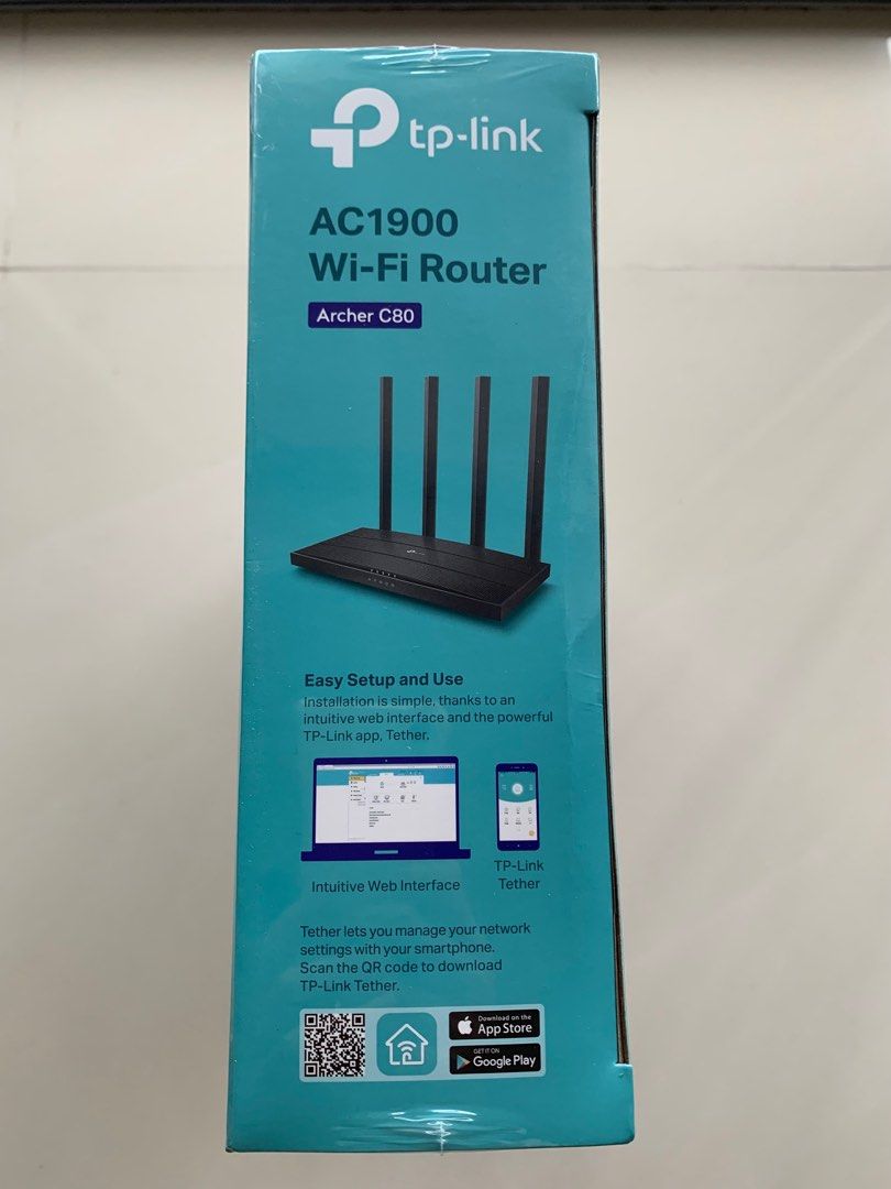 TP-LINK AC1900 Wi-Fi Router, Computers & Tech, Parts & Accessories ...
