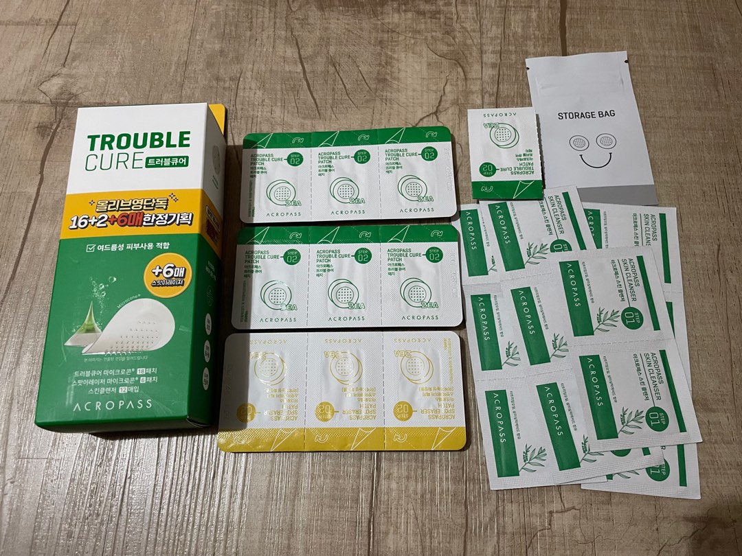 Trouble Cure Pimple Patch, Beauty & Personal Care, Face, Face Care on ...