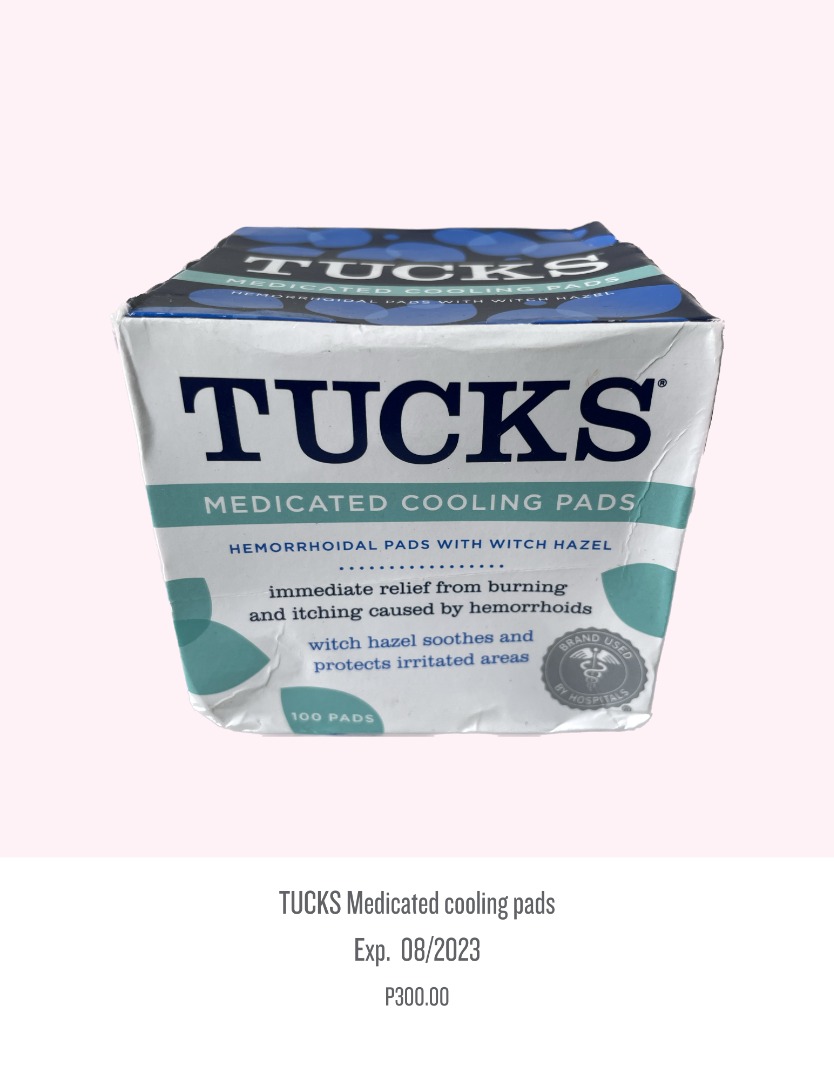 TUCKS Medicated cooling pads Exp. 08/2023, Babies & Kids, Maternity ...