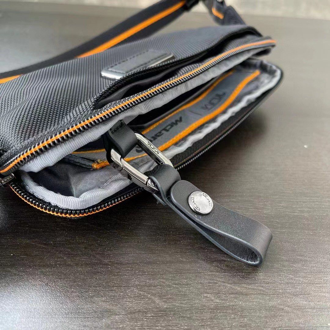 Tumi Mclaren Brox Slim Utility Pouch, Men's Fashion, Bags, Belt bags ...