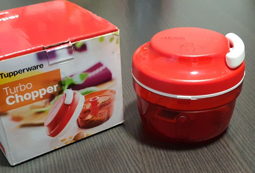 Tupperware Turbo Chopper, Furniture & Home Living, Kitchenware ...