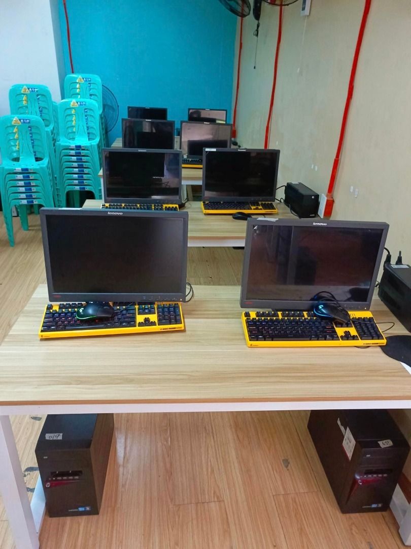 UPS/Mouse/keyboard/tabel144-60/cpu, Computers & Tech, Desktops on Carousell