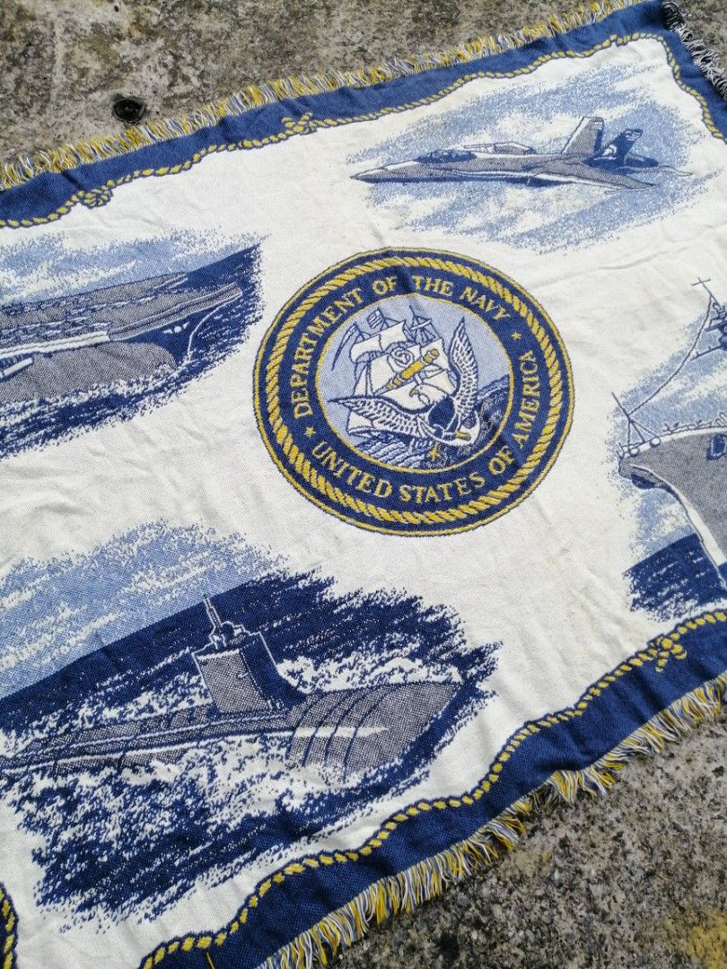 US Navy Rug, Furniture & Home Living, Home Decor, Carpets, Mats ...
