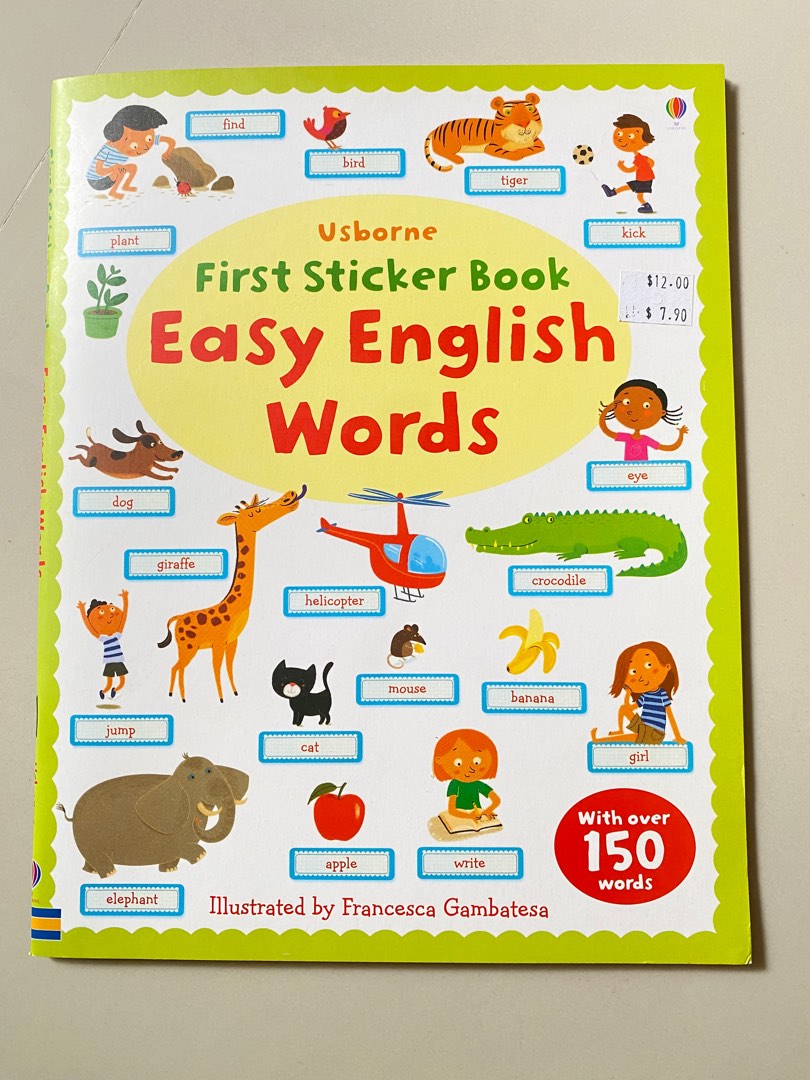 USBORNE - Sticker Book / Activity book, Hobbies & Toys, Books ...