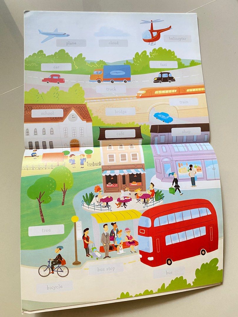 USBORNE - Sticker Book / Activity book, Hobbies & Toys, Books ...