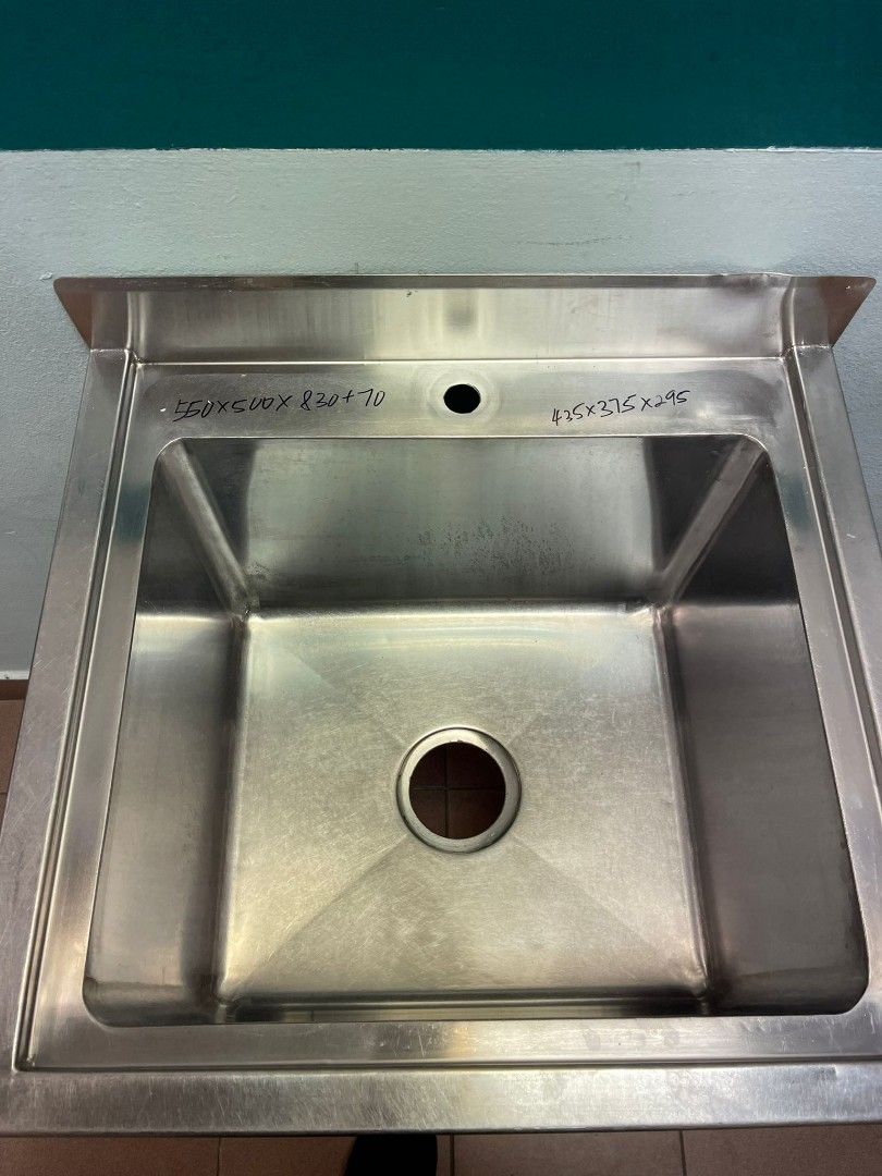Used stainless steel sink, Furniture & Home Living, Bathroom & Kitchen ...