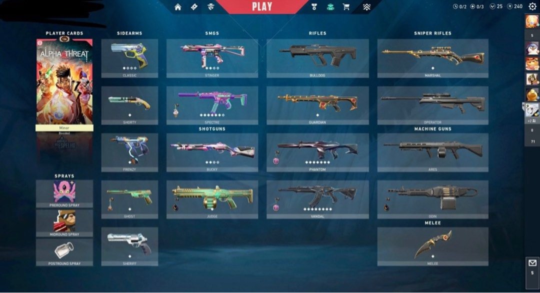 Valorant account diamond buddy, Video Gaming, Video Games, Others on ...