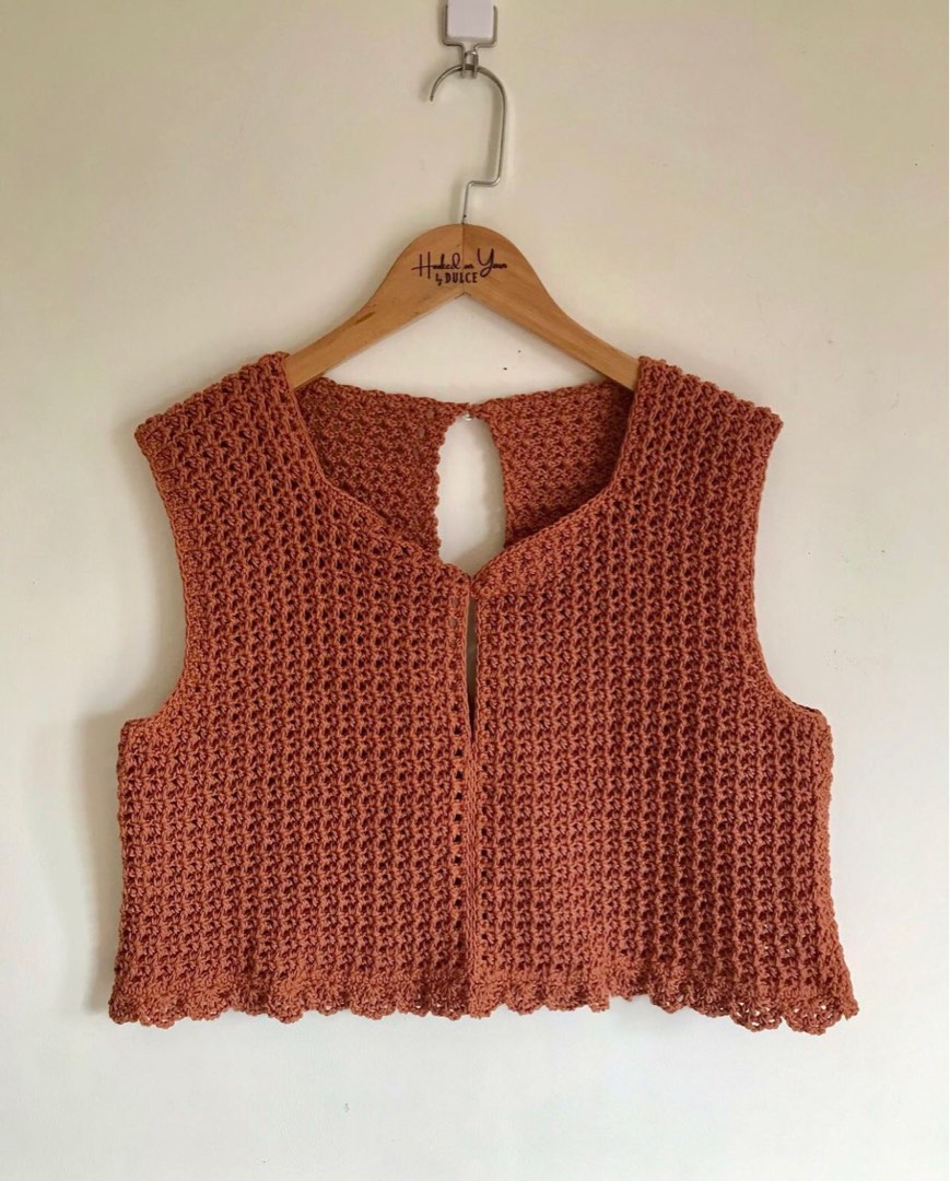 Vara Crochet Top, Women's Fashion, Tops, Sleeveless on Carousell