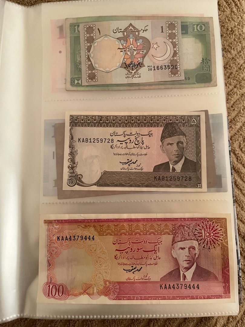 Various currencies old notes, Hobbies & Toys, Collectibles ...