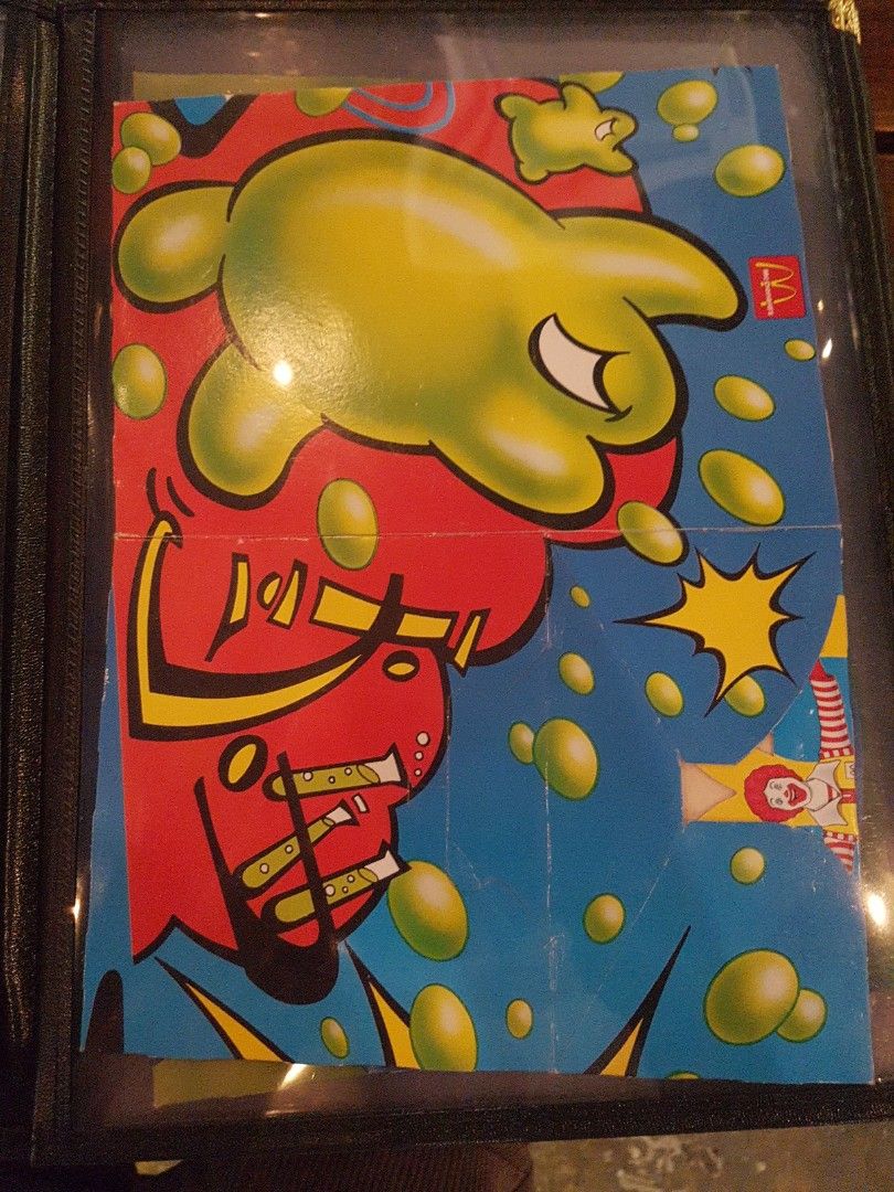 Vintage Mcdonald Flubber happy meal box, Hobbies & Toys, Memorabilia ...