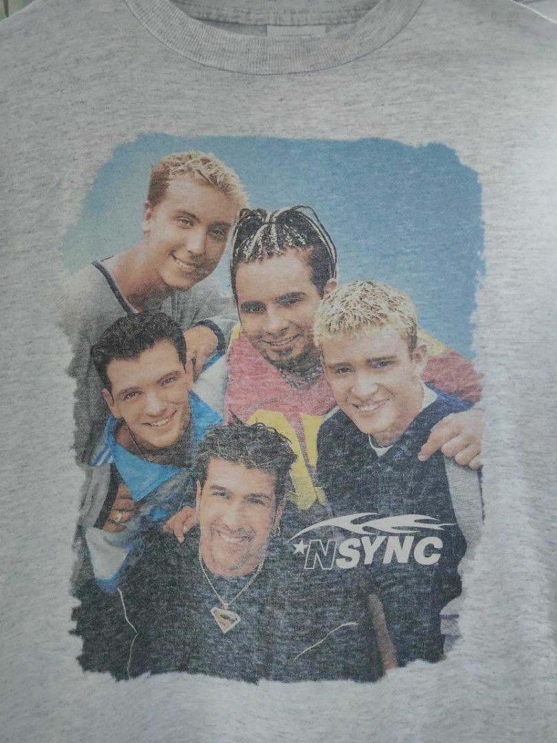 Vintage NSYNC, Men's Fashion, Tops & Sets, Tshirts & Polo Shirts on Carousell