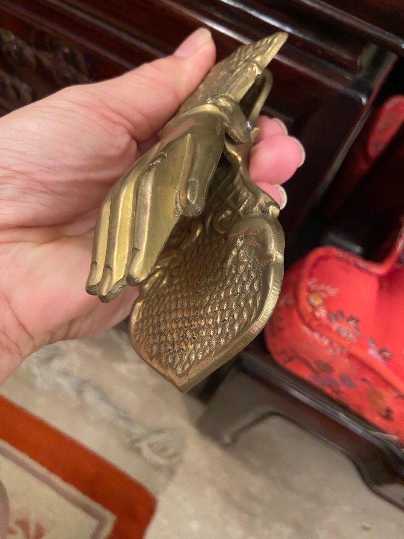 Vintage Solid brass paper clip holder, Hobbies & Toys, Memorabilia ...