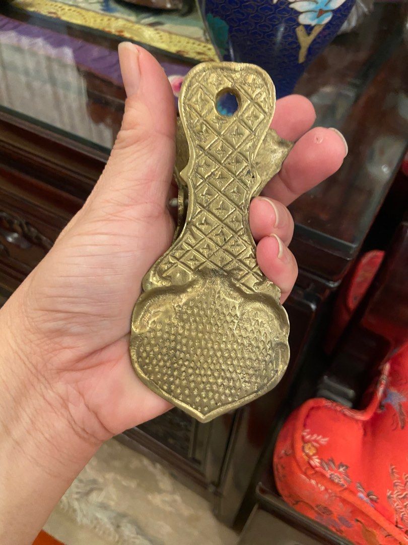Vintage Solid brass paper clip holder, Hobbies & Toys, Memorabilia ...
