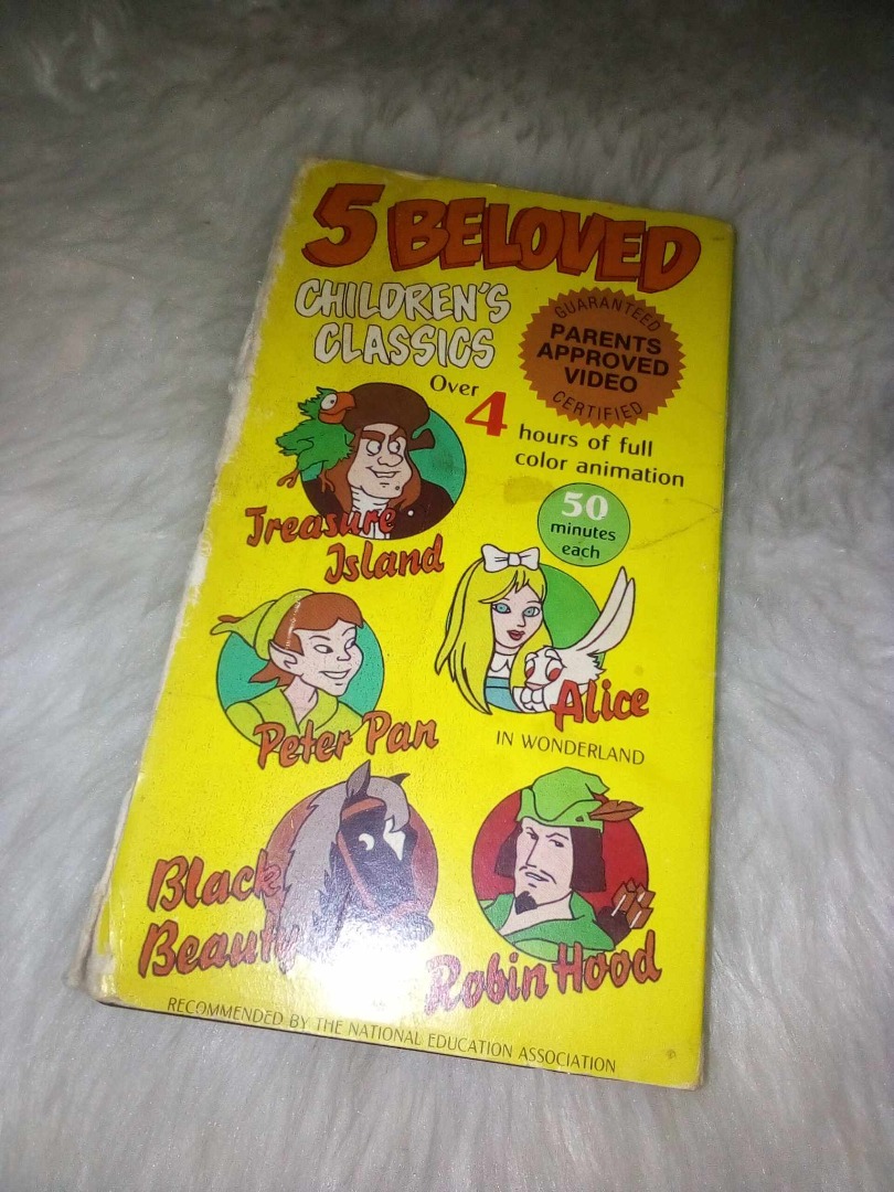 VINTAGE VHS- 5 BELOVED CHILDREN'S CLASSIC- 1PC, Hobbies & Toys ...