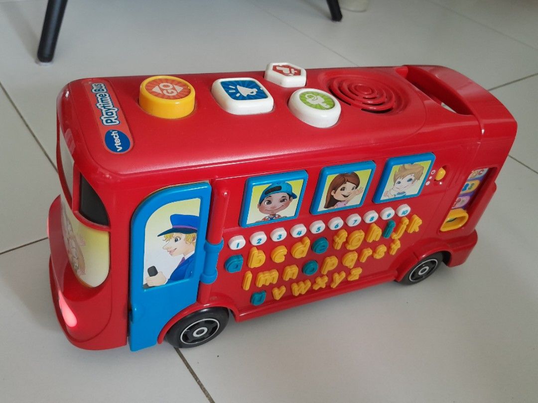 Vtech playtime school bus, Babies & Kids, Infant Playtime on Carousell
