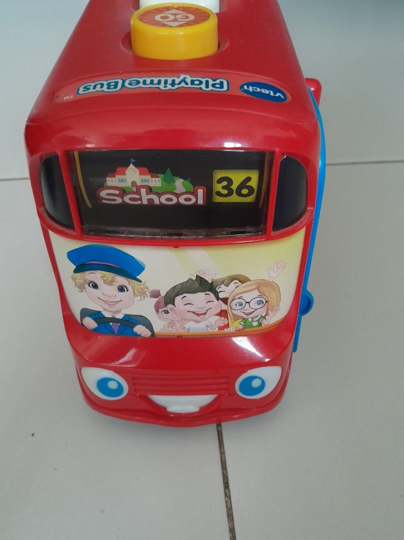 Vtech playtime school bus, Babies & Kids, Infant Playtime on Carousell