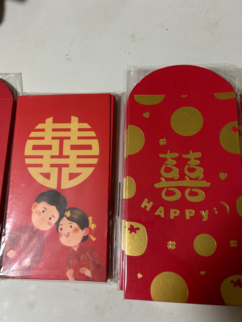 Wedding Red Packet including Hui Li Ang Pow, Hobbies & Toys, Stationery ...