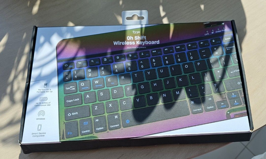 Wireless Keyboard - Typo Oh Shift, Computers & Tech, Parts ...