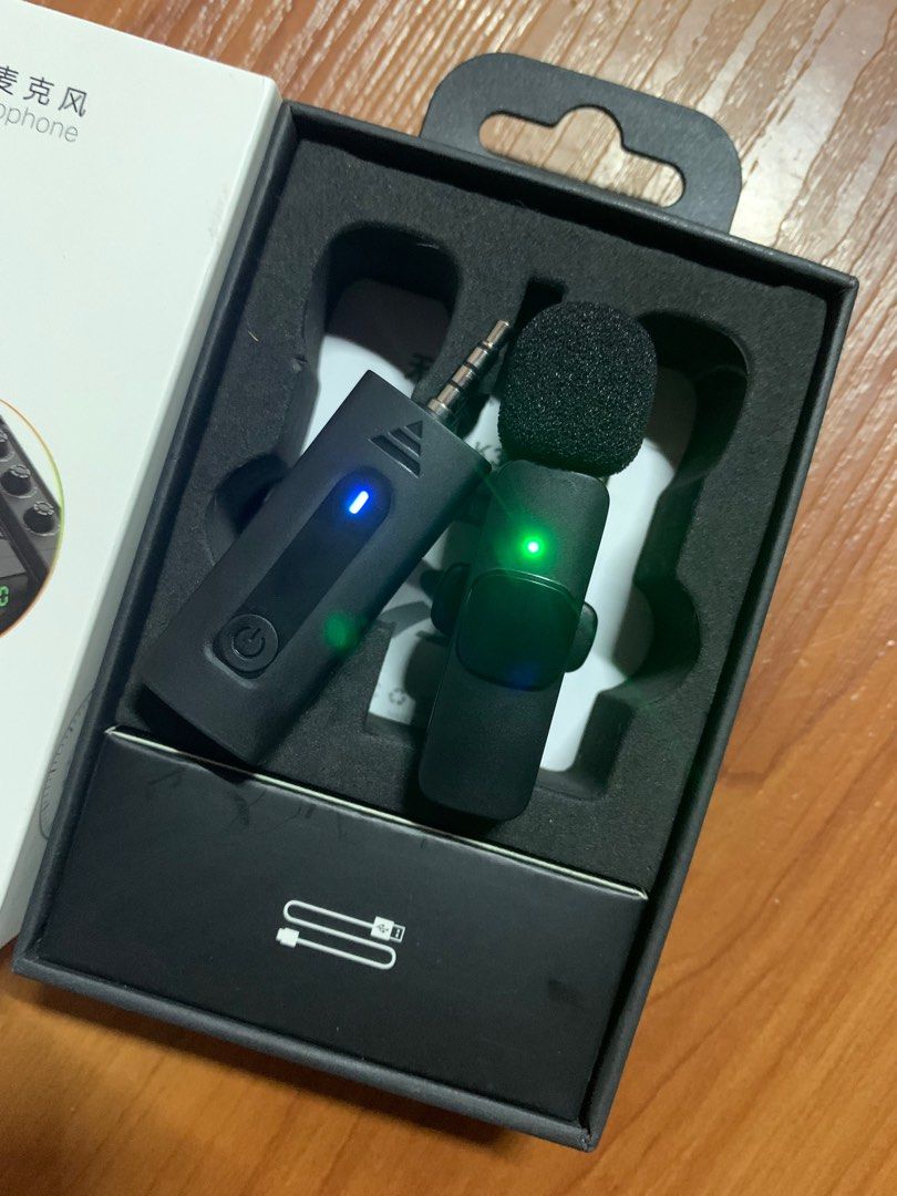 Wireless Microphone (Aux), Audio, Microphones on Carousell