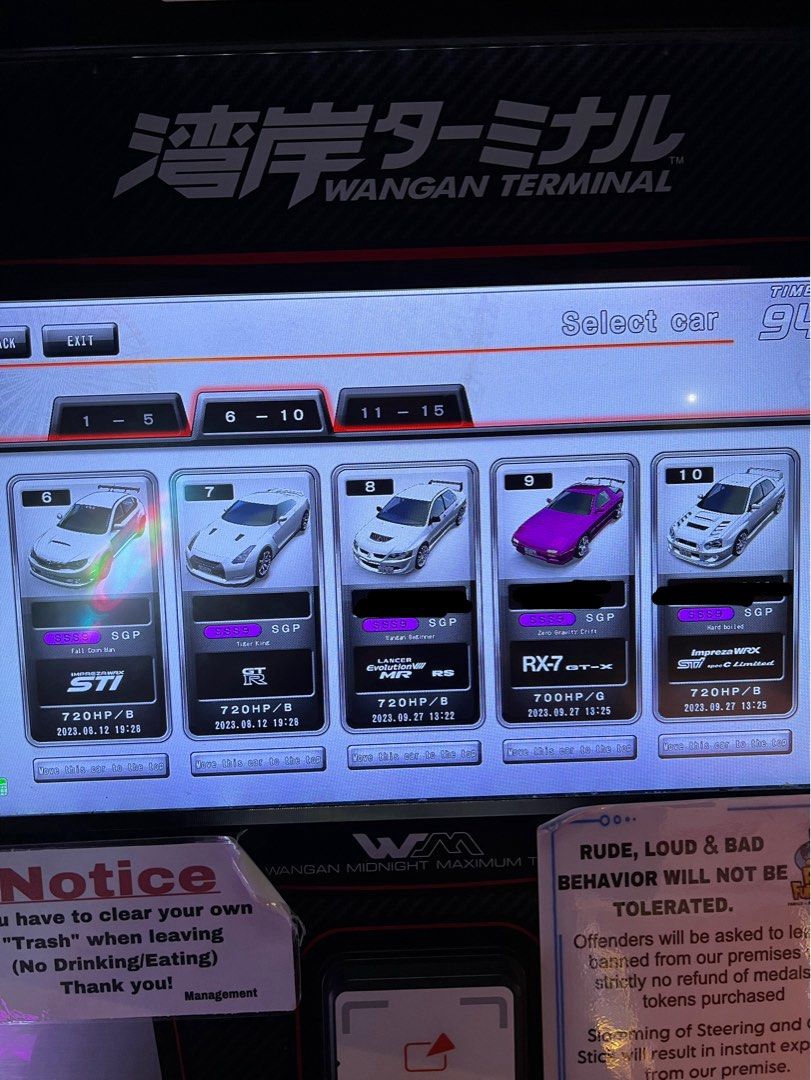 Wmmt 3m+ High Mileage Lightning Aura Rx-7 Rx-8 R34 , Video Gaming, Video Games, Others on Carousell