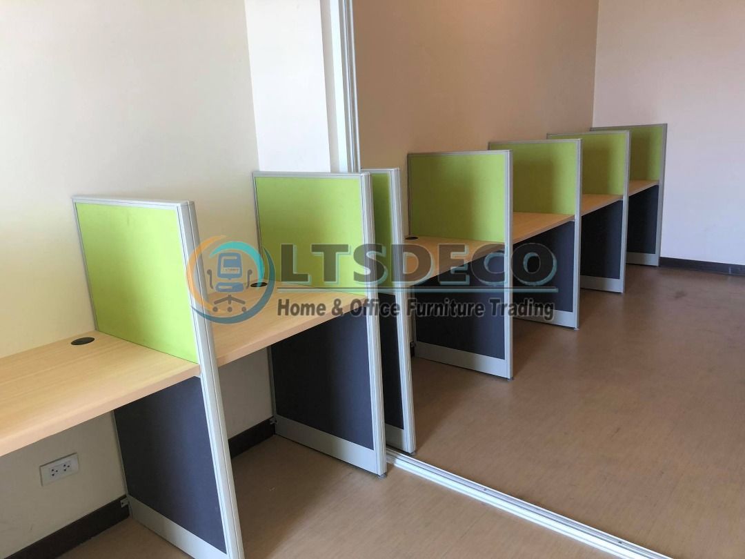 workstation office partition bpo table furniture- customized, Furniture ...
