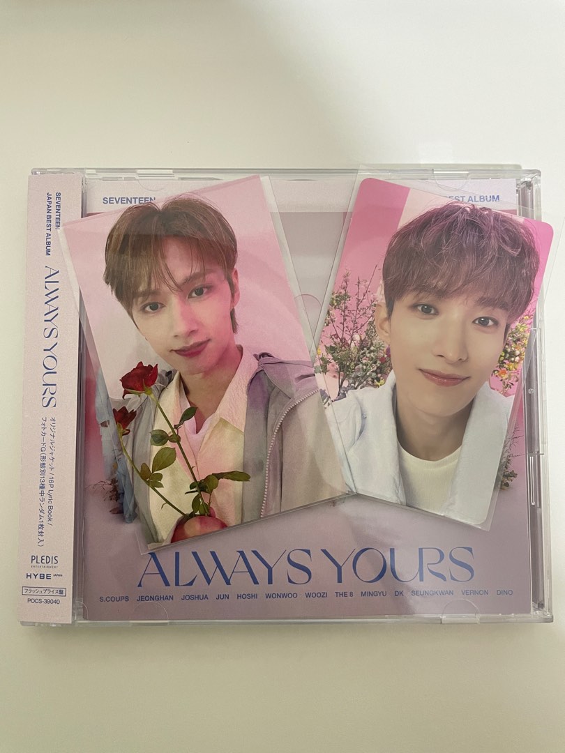 WTS Seventeen SVT always yours flash price and ums pob, Hobbies & Toys, Memorabilia ...