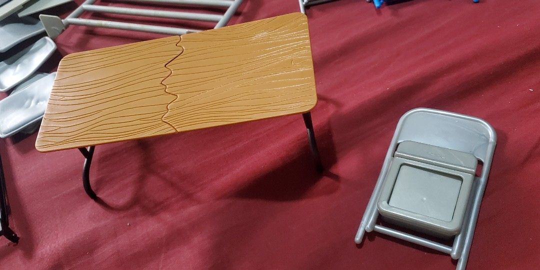 wwe wwf wcw breakable table with face slam chair, Hobbies & Toys, Toys ...