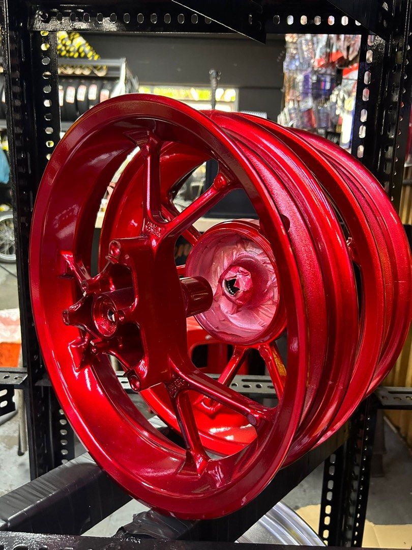 XMAX RIMS AEROX RIMS NMAXV2 RIMS, Motorcycles, Motorcycle Accessories ...