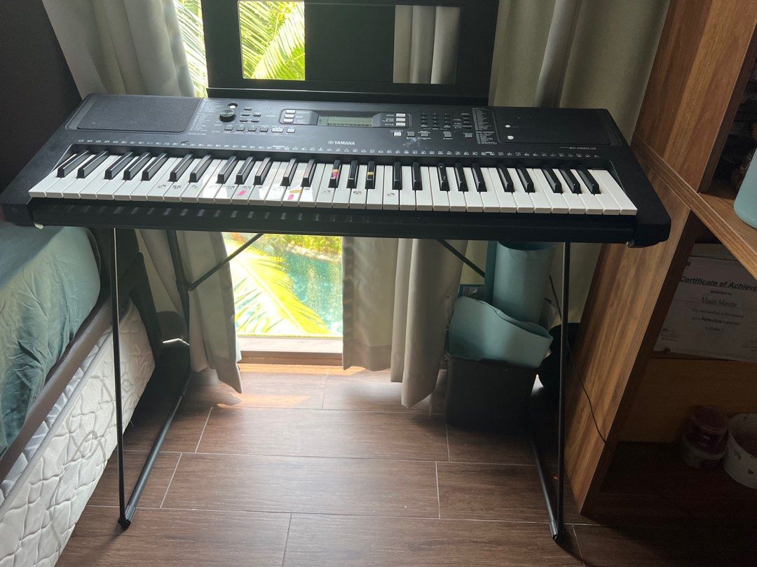 Yamaha keyboard PS 6363 portable keyboard with stand, Hobbies & Toys, Music & Media, Musical ...