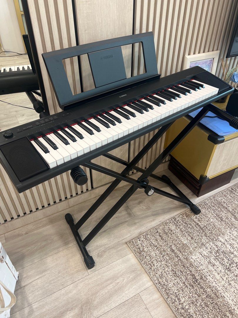 Yamaha NP-12 Black Piaggero, Hobbies & Toys, Music & Media, Musical Instruments on Carousell