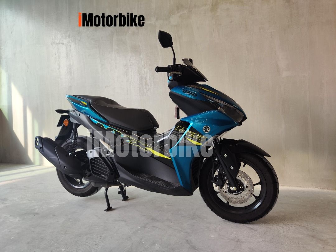 Yamaha NVX v2 (STD) (2023) - As new !!!, Motorbikes on Carousell