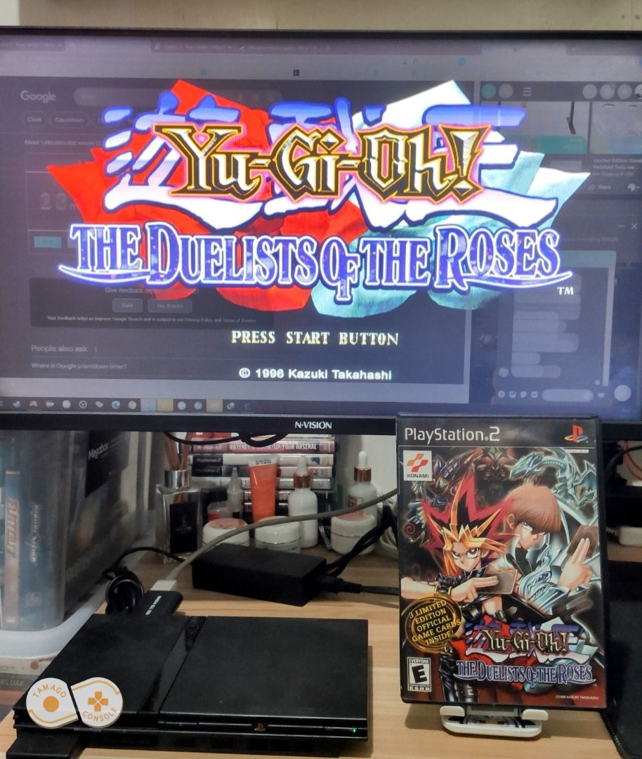 Yu-Gi-Oh Duelists of the Roses - [PS2 Game] [NTSC / ENGLISH Language], Video Gaming, Video Games ...