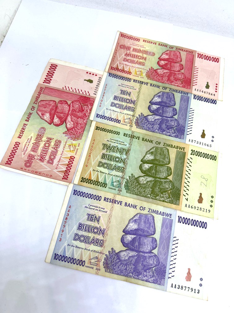Zimbabwe Currency, Hobbies & Toys, Memorabilia & Collectibles, Currency ...
