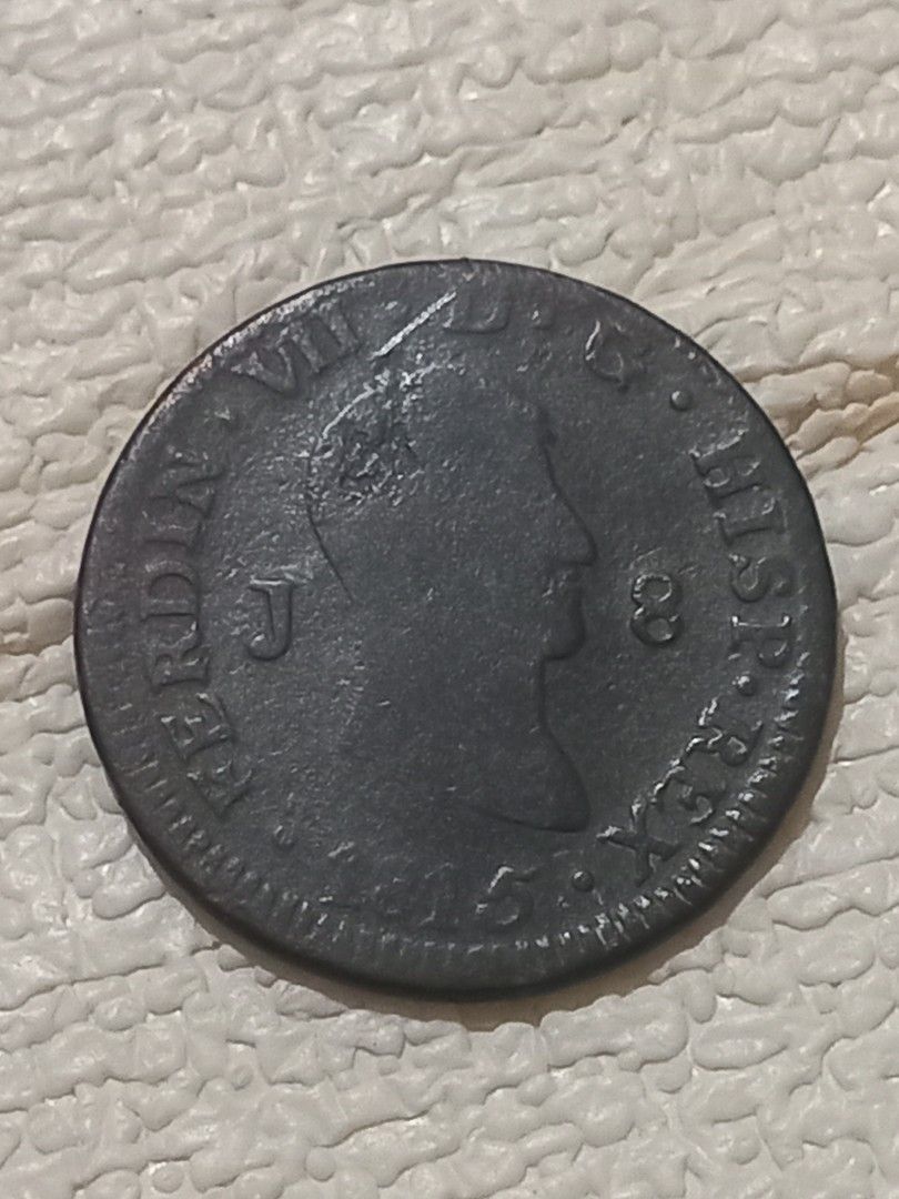 1815 8 maravedis ferdin spanish coin, Hobbies & Toys, Memorabilia ...